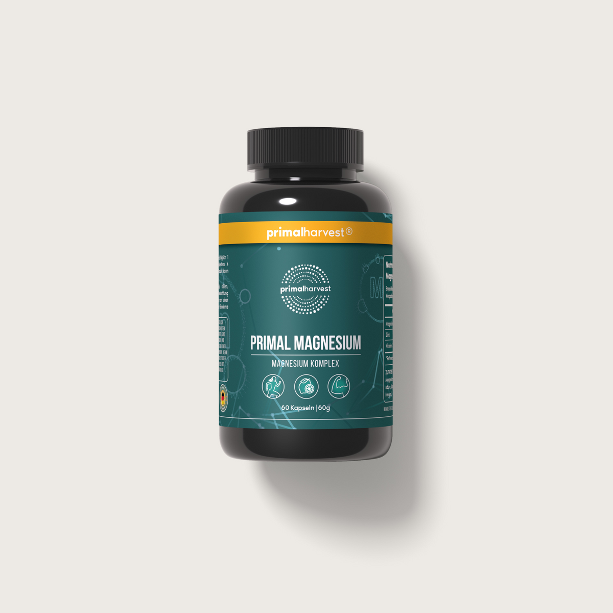 Primal Magnesium 3-1 Magnesium-Komplex mit Vitamin C und Zink – Primal ...